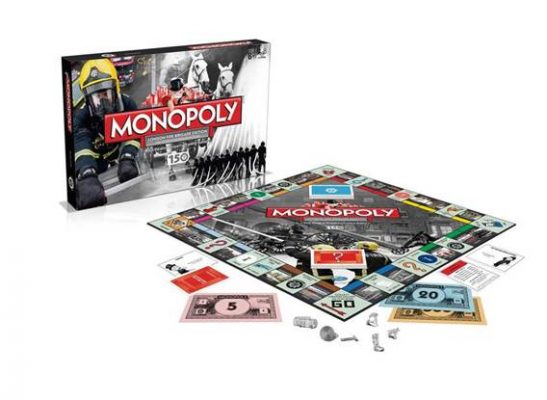 London Fire Brigade limited edition Monopoly - The London Fire Brigade ...